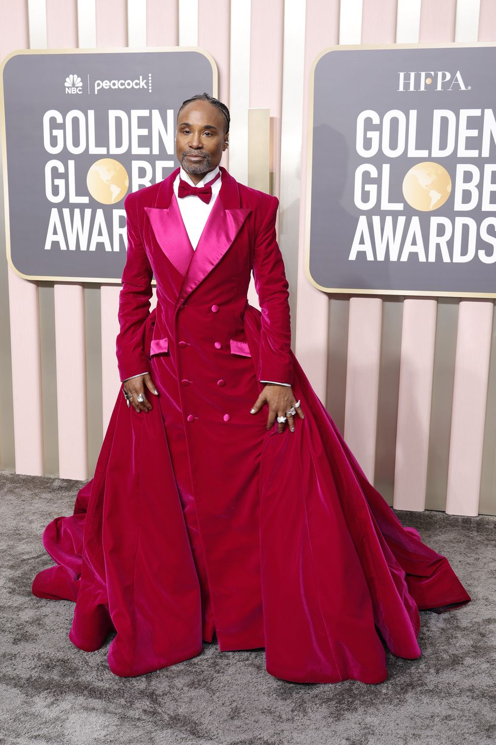 Los hombres mejores vestidos Globos de Oro 2023