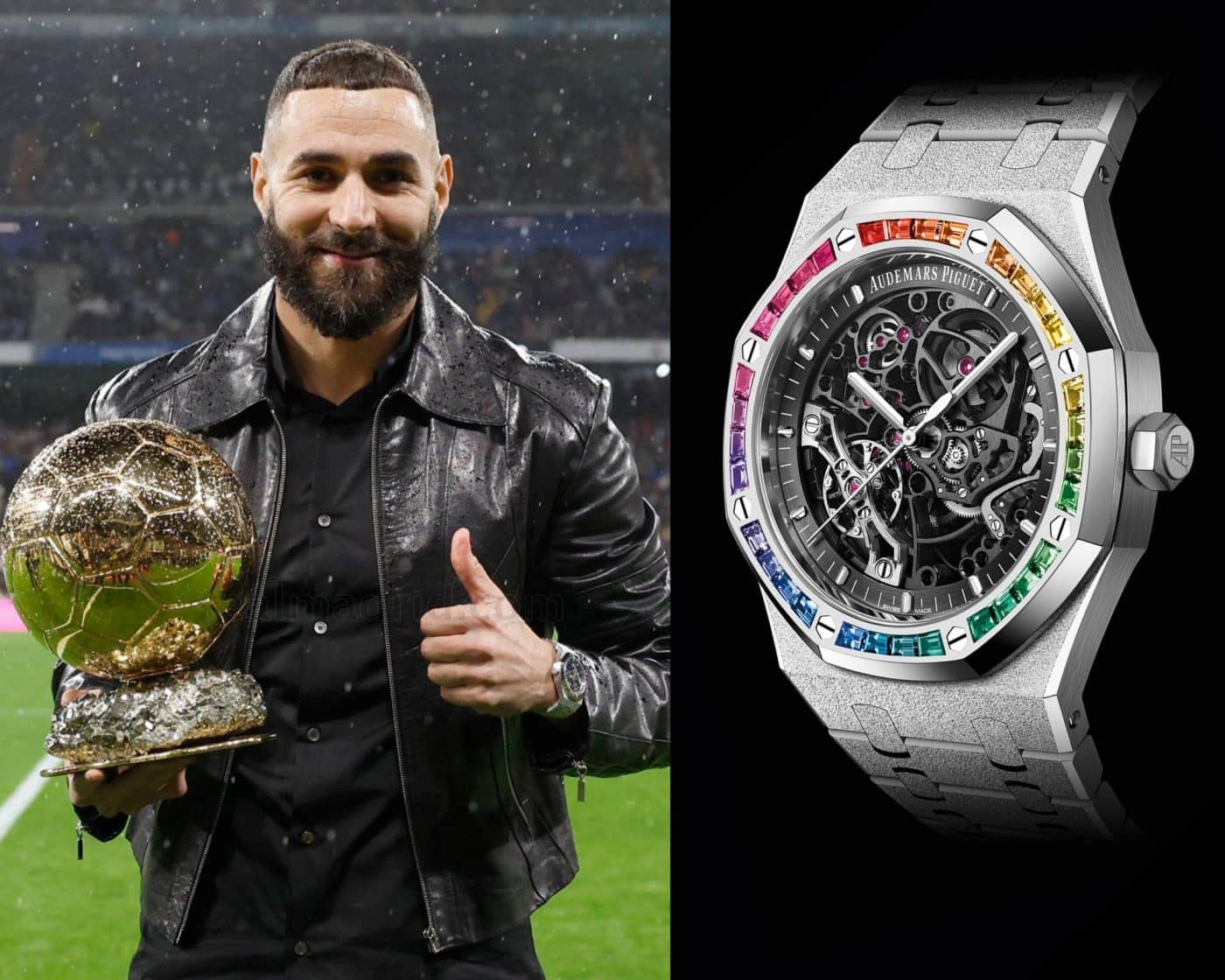 Estos son los mejores relojes que Karim Benzema luce en su muñeca
