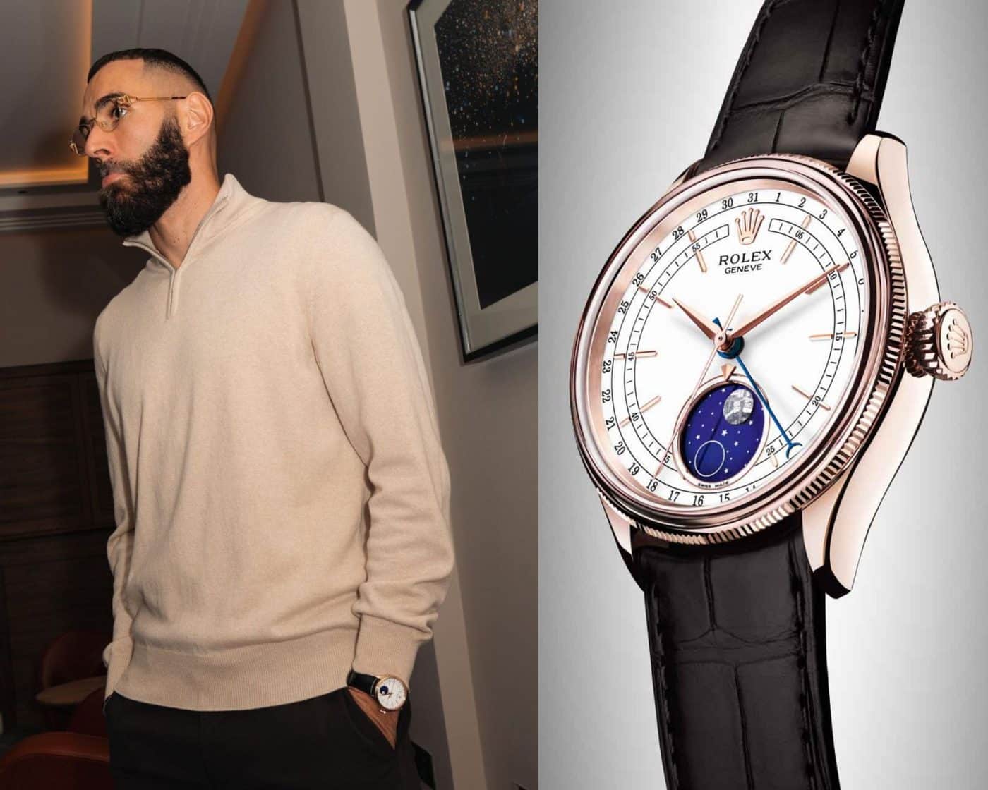 Estos son los mejores relojes que Karim Benzema luce en su muñeca