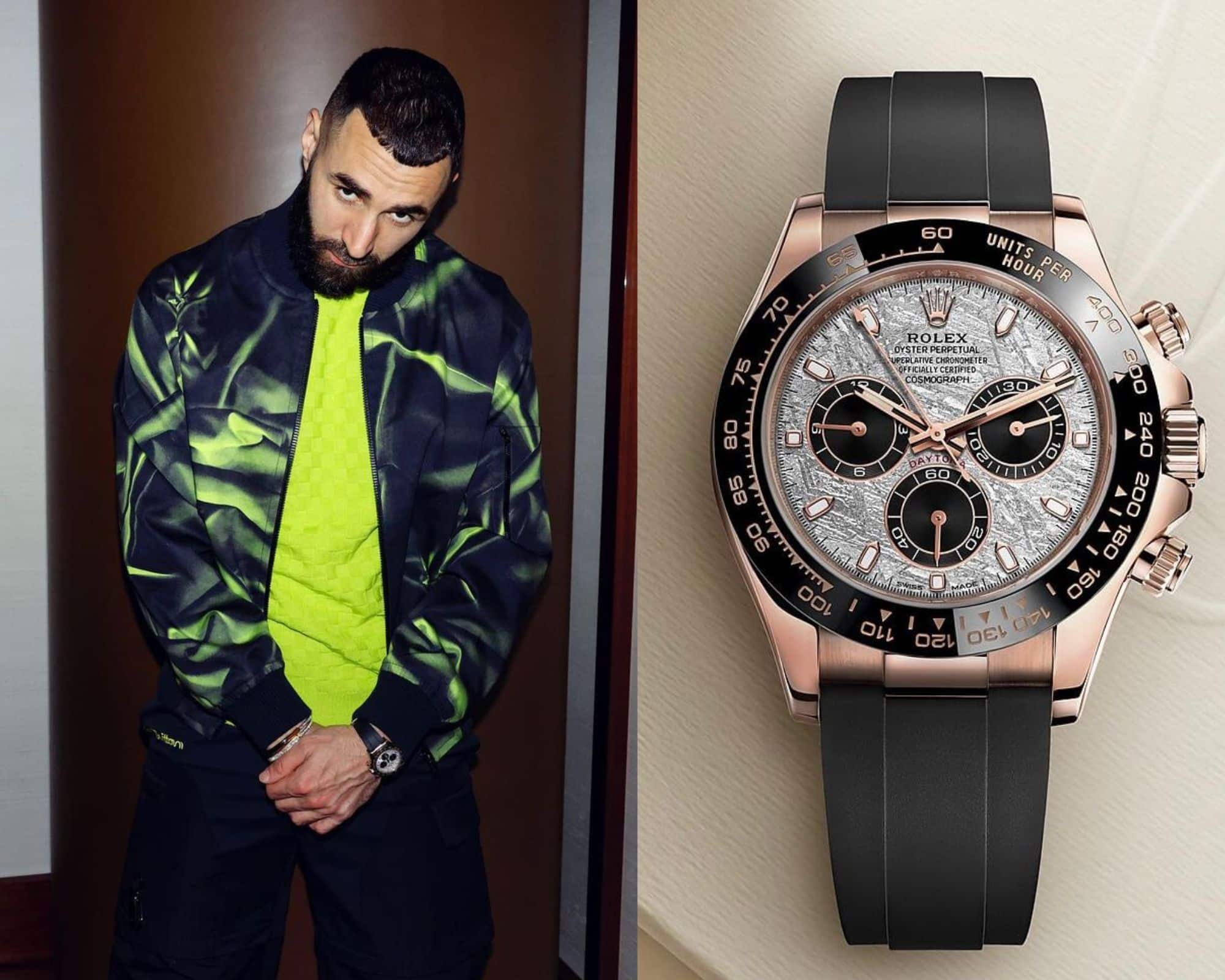 Estos son los mejores relojes que Karim Benzema luce en su muñeca