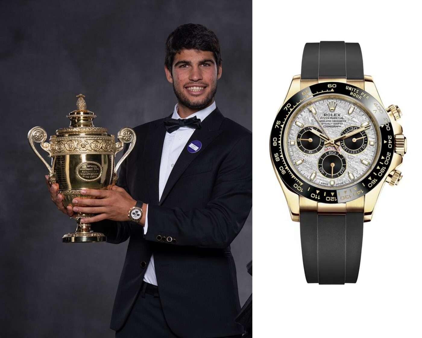 Estos son todos los relojes que Carlos Alcaraz lleva en su muñeca