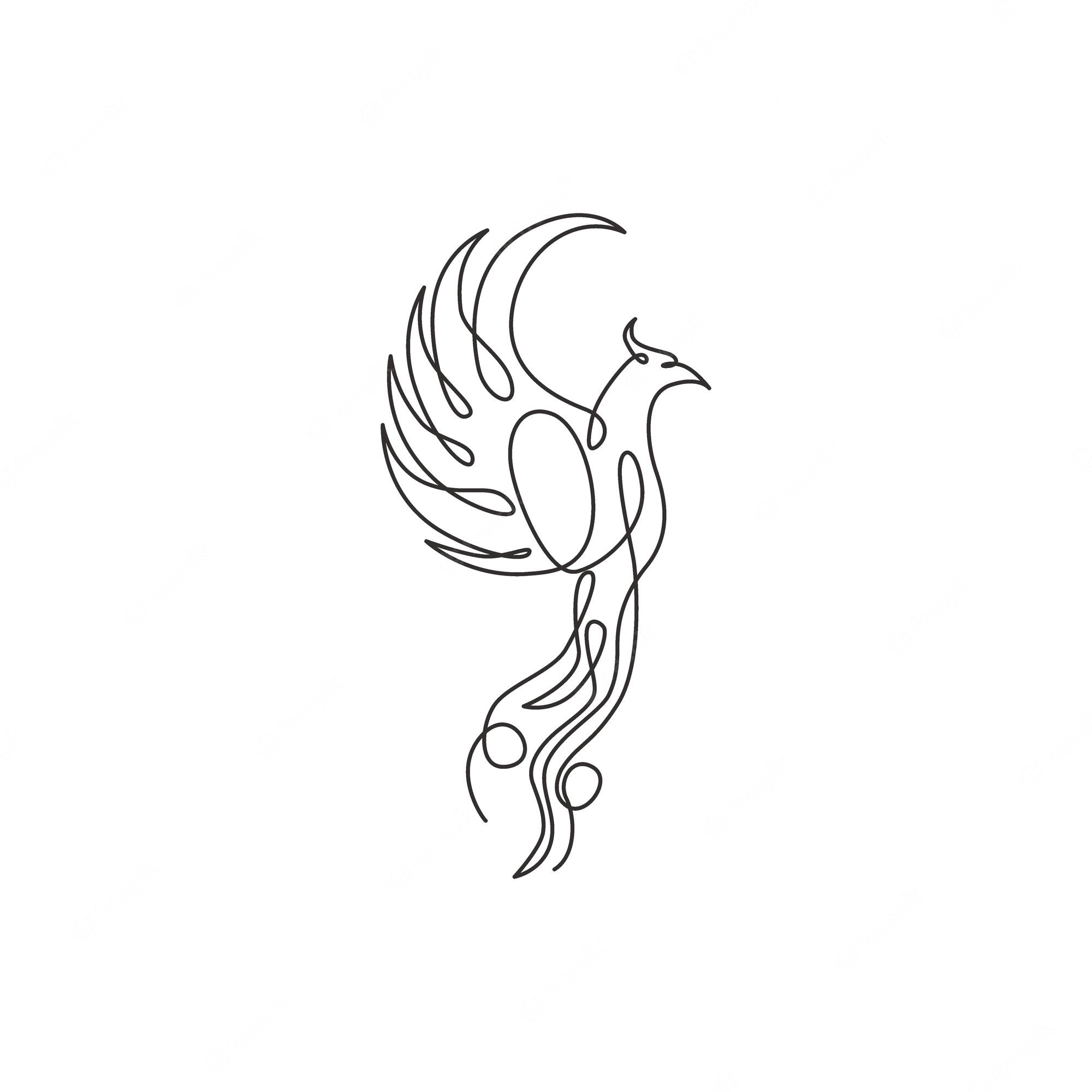 Tatuaje del ave Fénix: significado, diseños e ideas