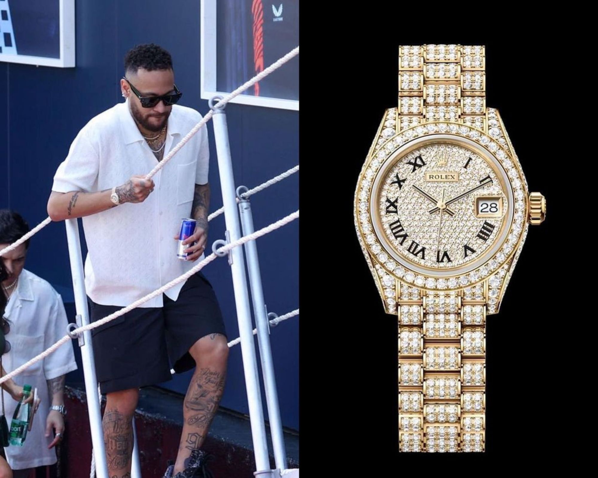 Estos son todos los relojes que lleva Neymar y lo que cuestan