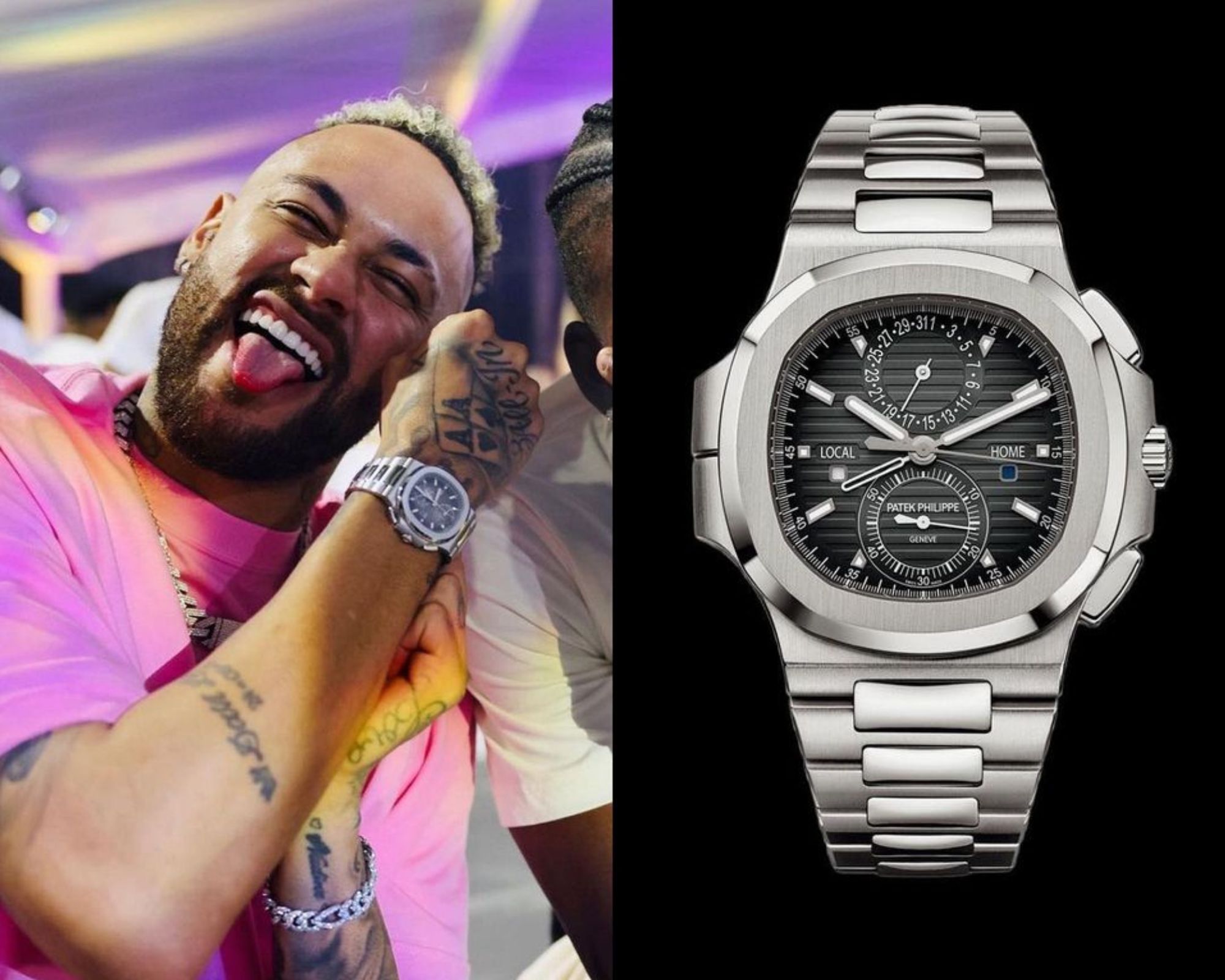 Estos son todos los relojes que lleva Neymar y lo que cuestan