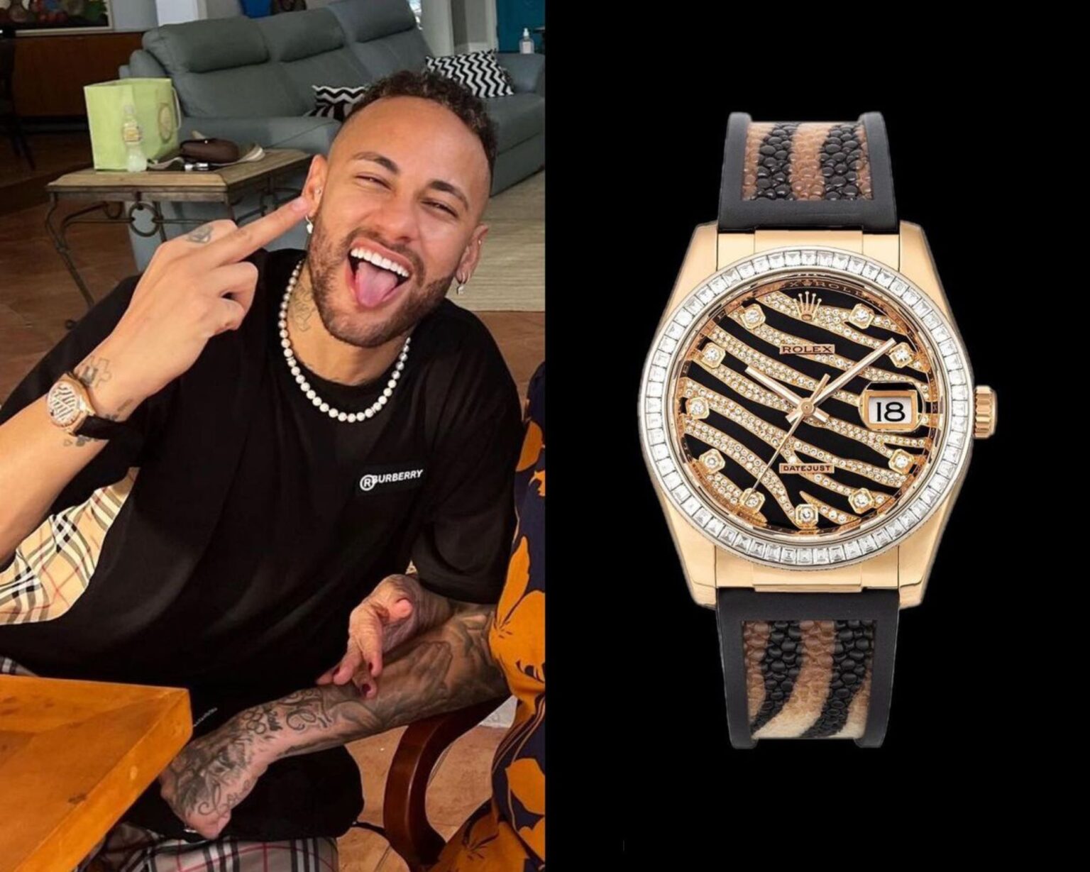 Estos son todos los relojes que lleva Neymar y lo que cuestan