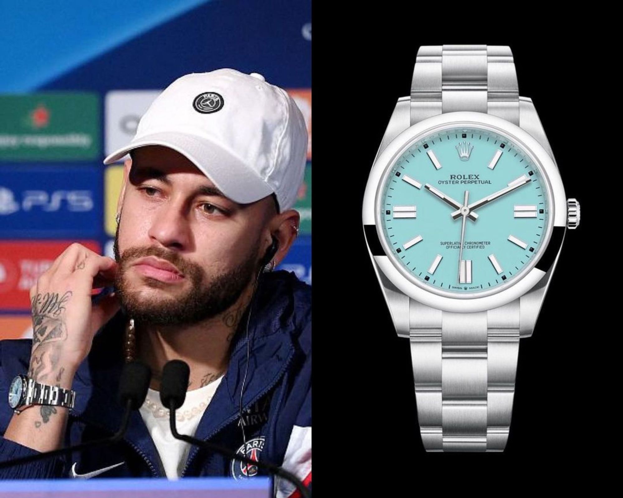 Estos son todos los relojes que lleva Neymar y lo que cuestan