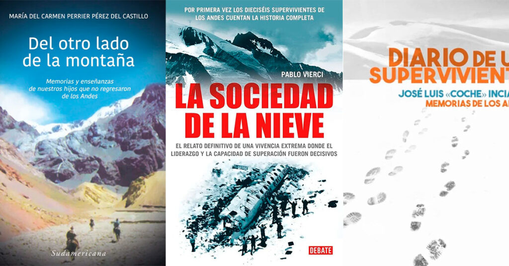 Los 6 libros que inspiraron la película La Sociedad de la Nieve ...