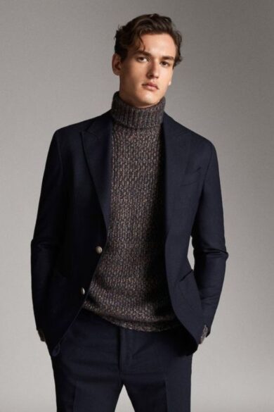 Cómo combinar la americana azul de hombre más allá del traje