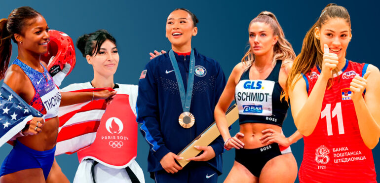 Las atletas mas guapas de los Juegos Olímpicos de Paris 2024