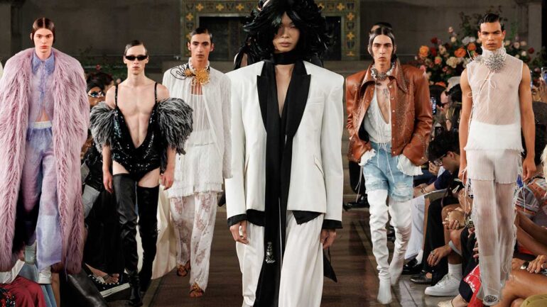 Desfile Palomo Spain primavera verano 2025 – Rísbel Magazine