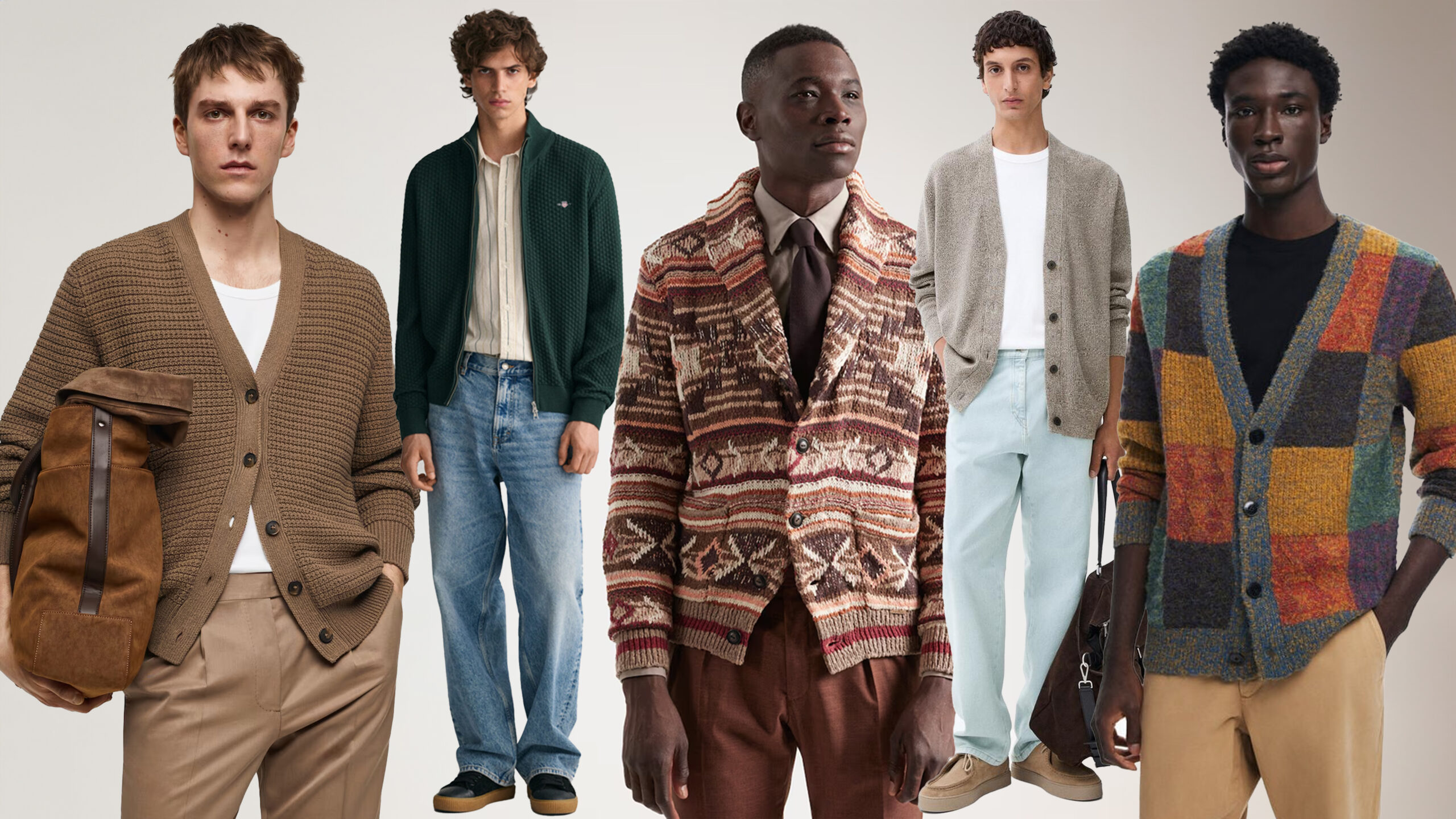 Cómo combinar un cárdigan: 10 tips para hombres con estilo – Rísbel ...