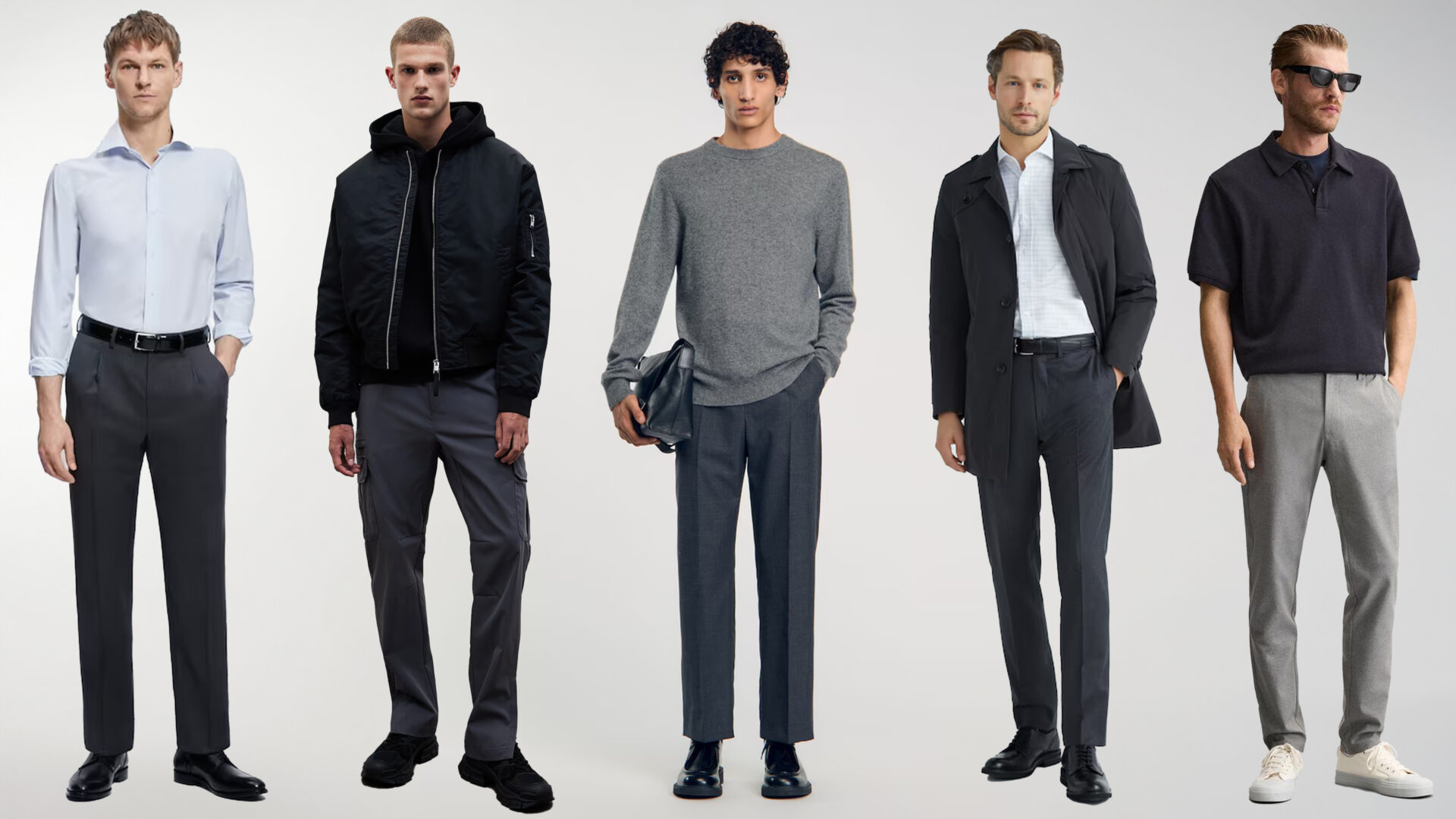 Cómo combinar el pantalón gris: guía de estilo para hombre – Rísbel Magazine