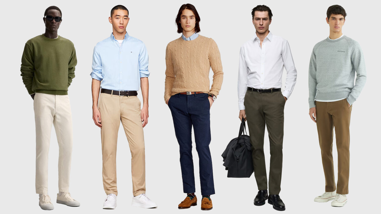 Cómo llevar pantalones chinos: guía de estilo para hombres – Rísbel ...