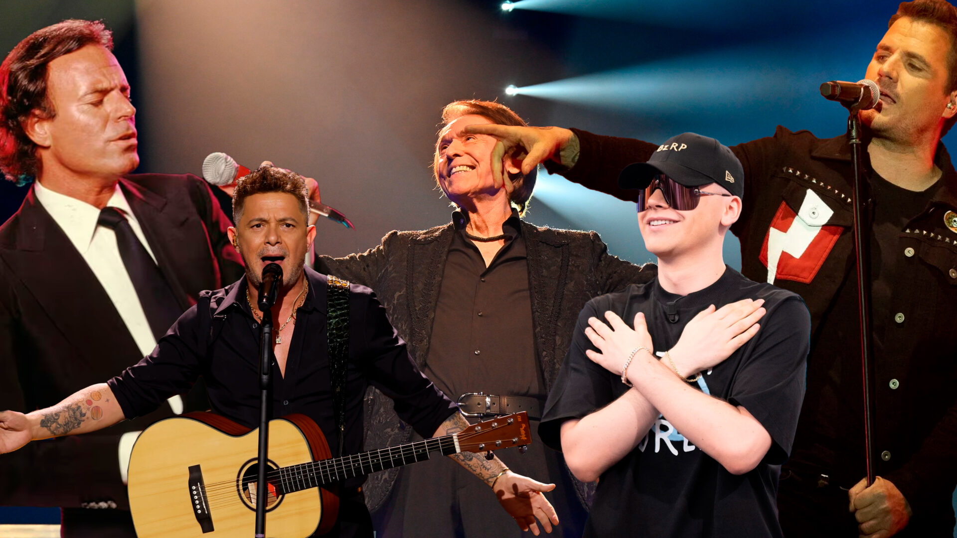 Los 15 cantantes masculinos españoles más famosos – Rísbel Magazine