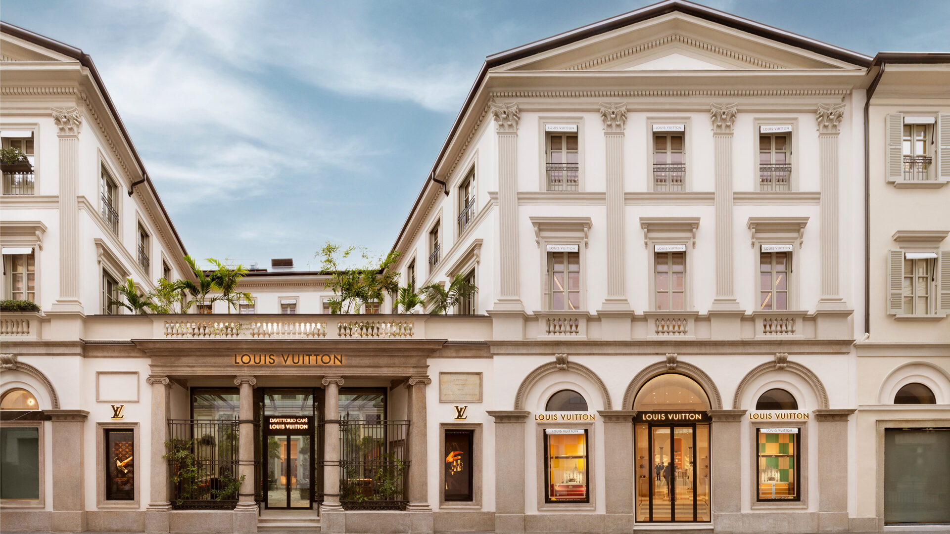 Louis Vuitton Via Montenapoleone reabre con café y restaurante – Rísbel ...