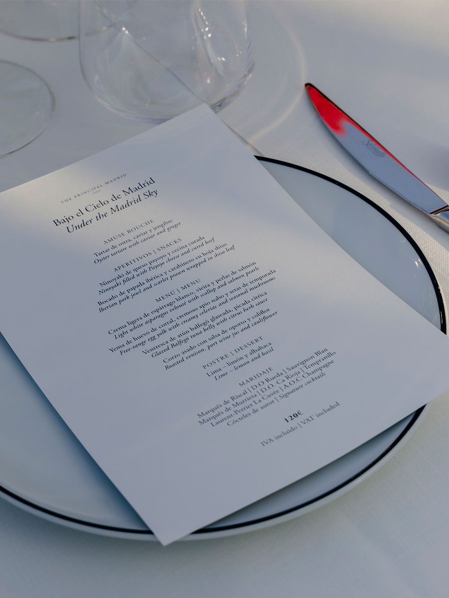 Así es el menú degustación de Ático Restaurante & Terraza – Rísbel Magazine