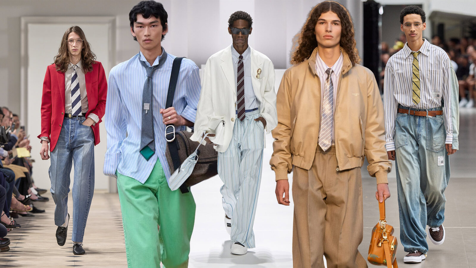 Camisas a rayas con corbata: la tendencia estrella para hombre de esta ...